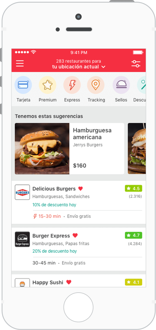 Delivery de Comida Online - Elegí, Pedí y Ya | PedidosYa